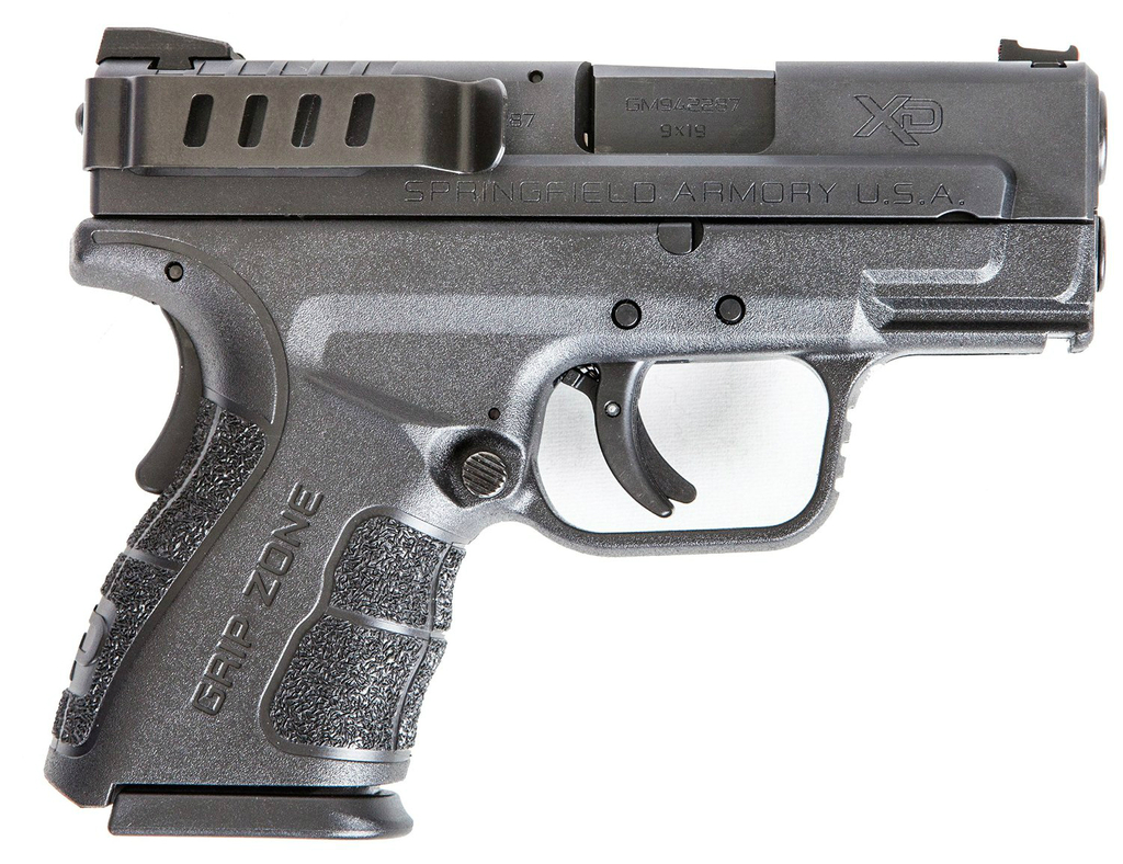 Techna-Clip Springfield Armory MOD.2/XD(M) Belt Clip-Right Side-Black ...